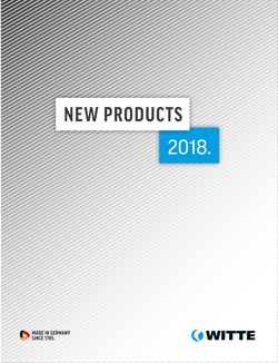 WITTE Tools: Product details